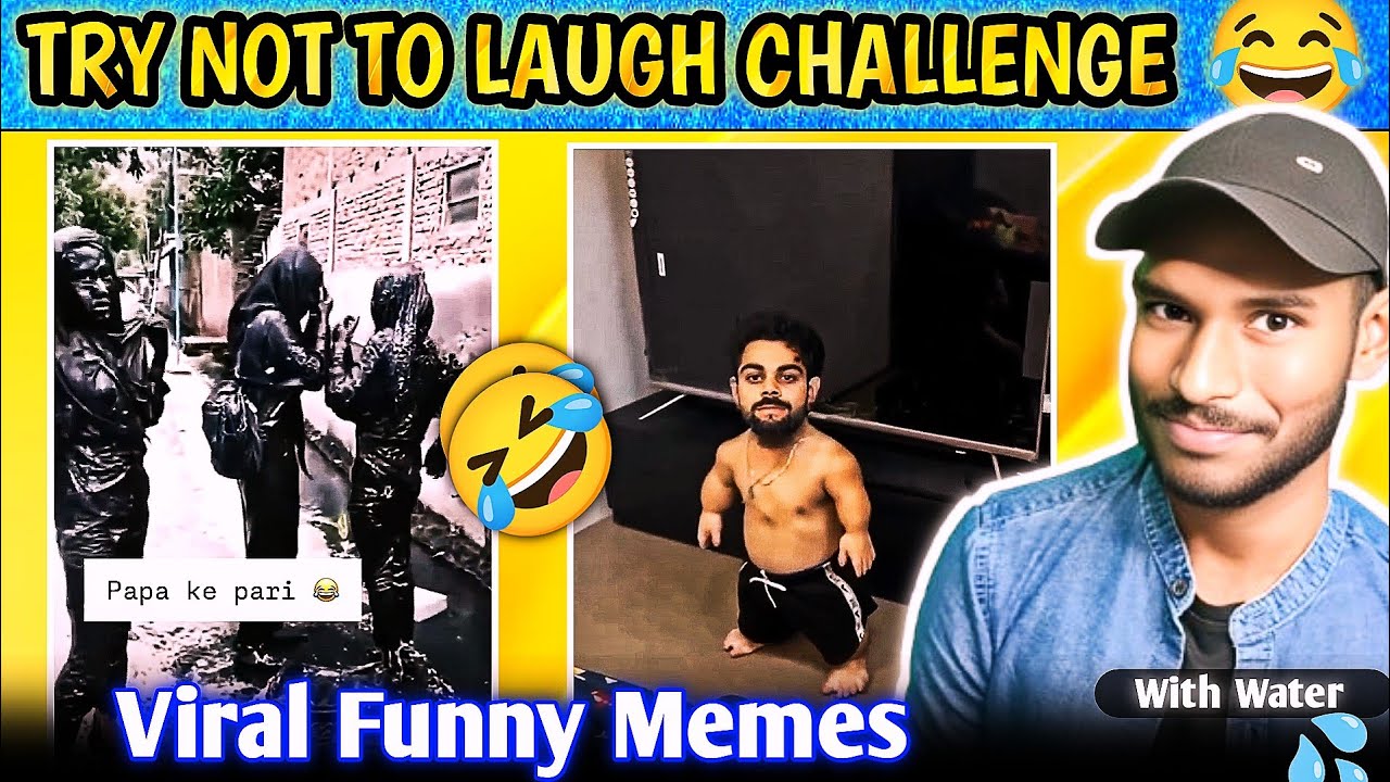 Try Not To Laugh Challenge With Water PT 2 | Funny Memes | Reaction ...