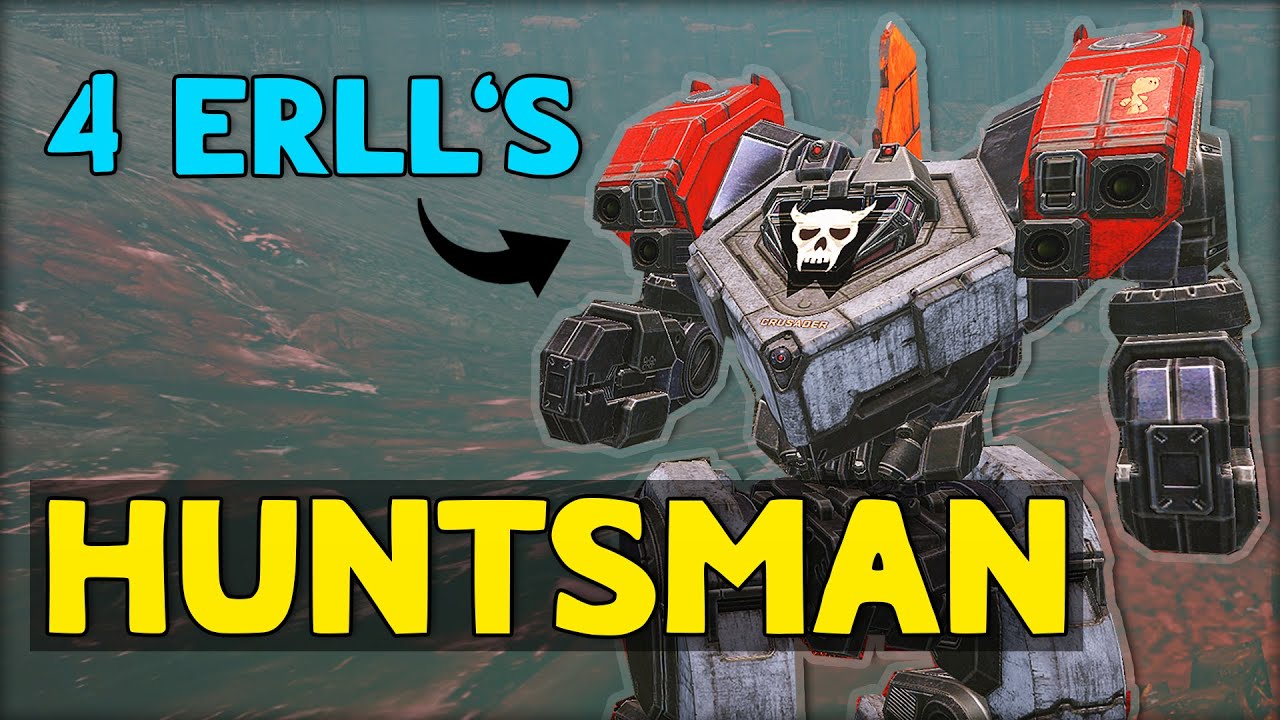 4 ER Large Lasers on a HUNTSMAN! - Mechwarrior Online (Huntsman Build ...