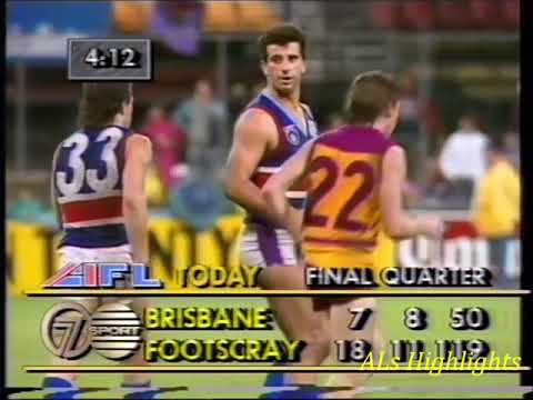First Goal | Danny Del-Re | 1990 Round 9 | Footscray Western Bulldogs ...
