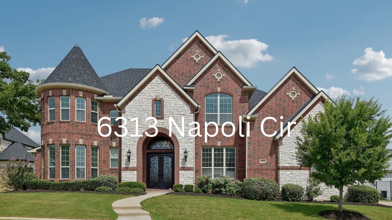 6313 Napoli Cir., Lewisville, TX 75077 - YouTube