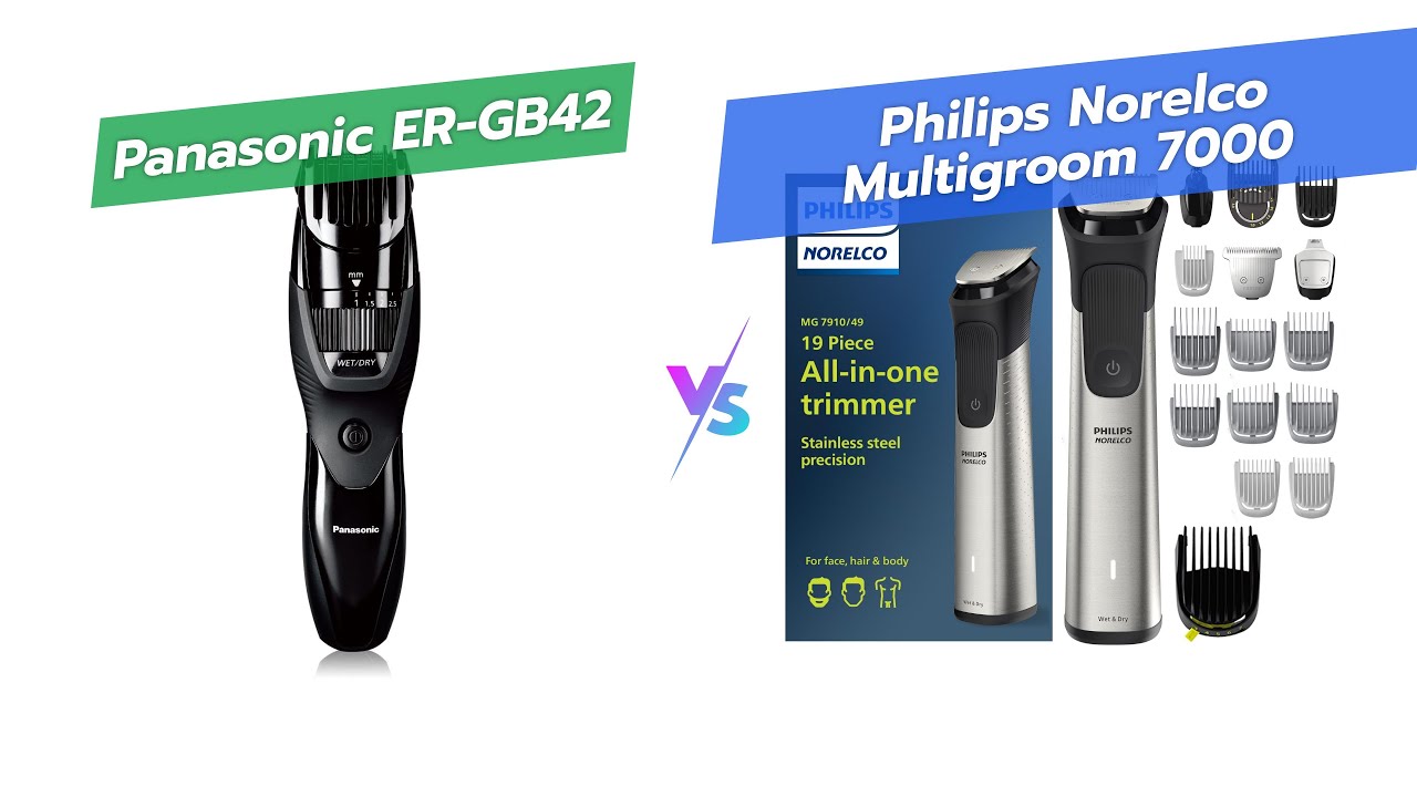 🔍 Panasonic vs Philips Beard Trimmer Comparison! 💈💇‍♂️ - YouTube