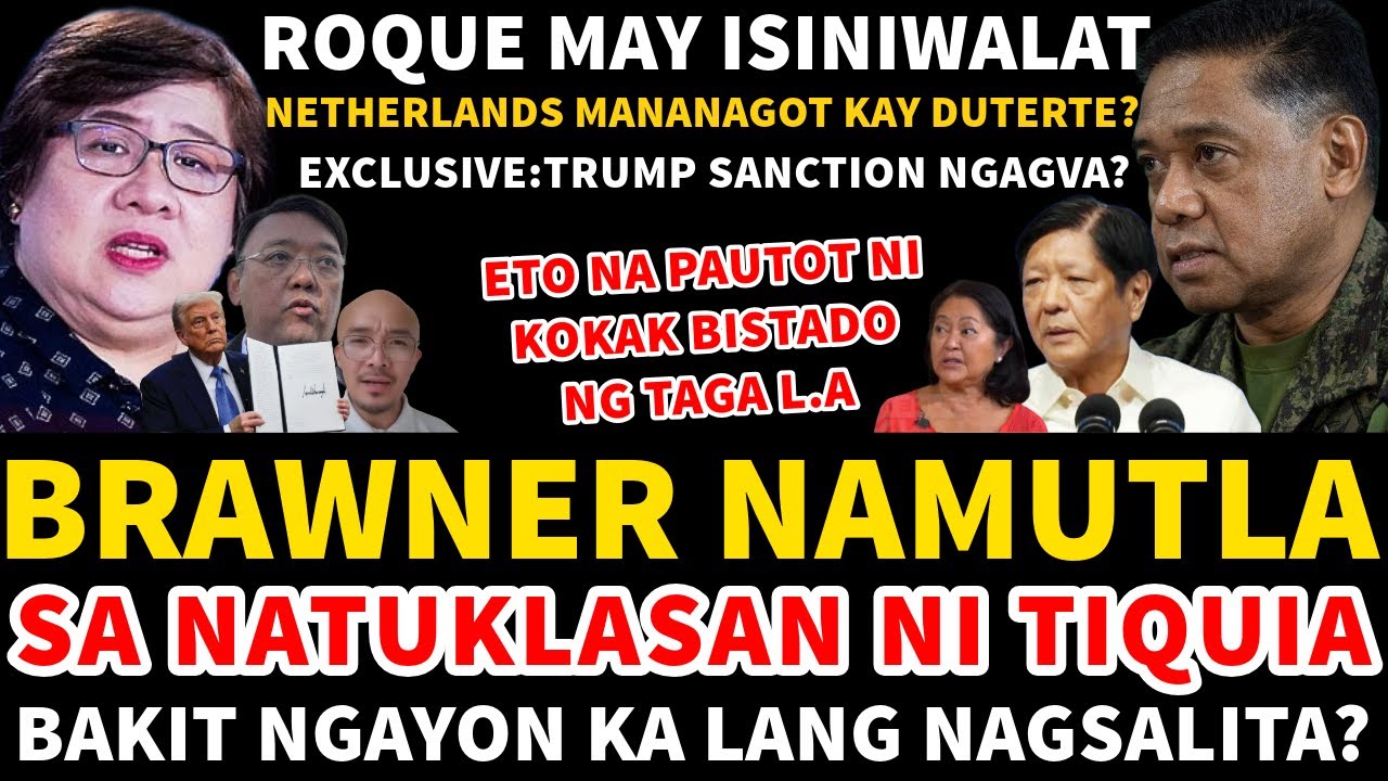 BRAWNER NAMUTLA SA NATUKLASAN NI TIQUIA! EXCLUSIVE TRUMP SANCTION ...