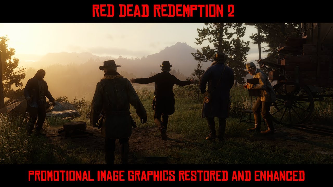 Promotional Image Graphics for RDR2 With MODS - YouTube
