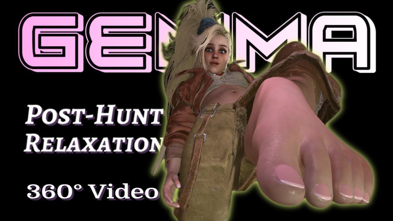 Gemma (Monster Hunter Wilds) – VR 360° Foot Focus POV - YouTube