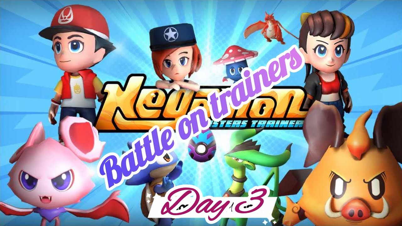 Negamon monster trainer/ #day3 / #battle - YouTube