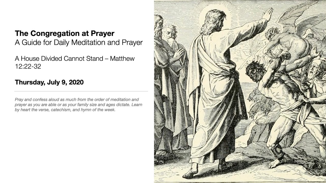 A House Divided Cannot Stand – Matthew 12:22-32 - YouTube