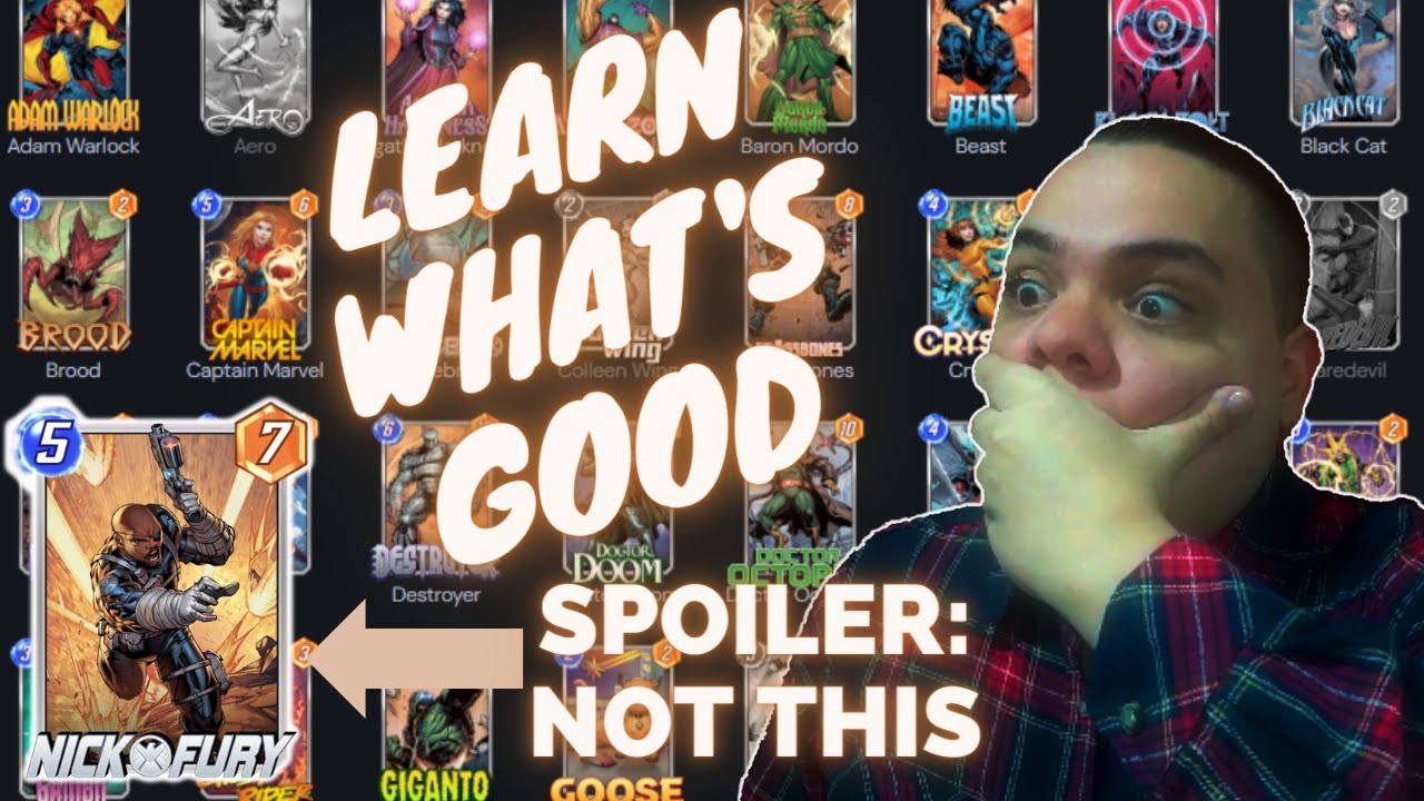 MARVEL SNAP SERIES 3 CARDS TIER LIST (PART 2) | LEARN THE META - YouTube