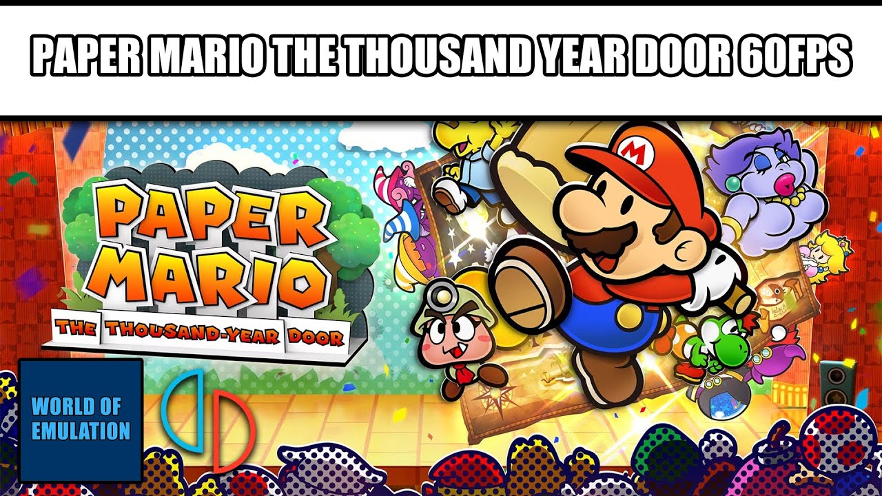 Paper Mario The Thousand-Year Door for Switch | Yuzu Emulator | 1440p ...