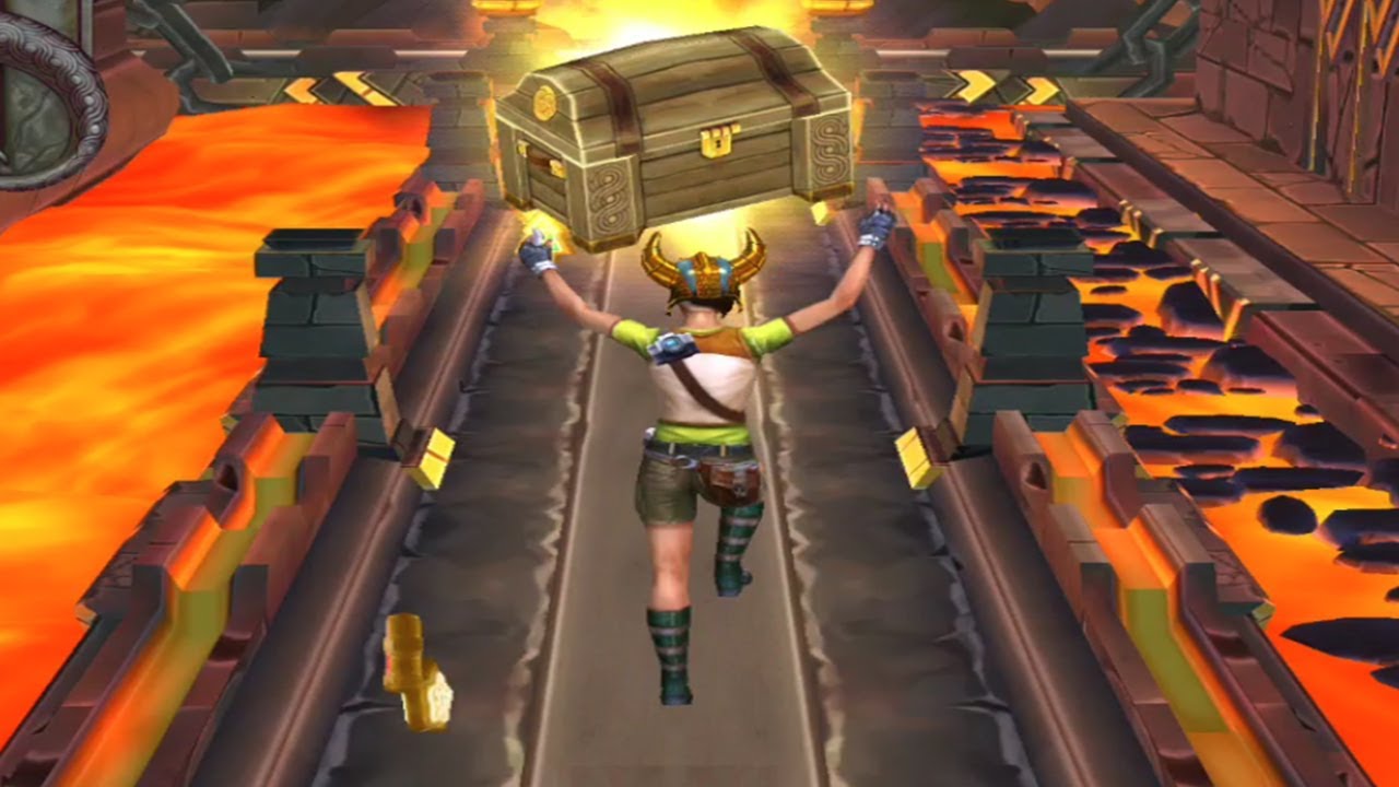 Temple Run 2 MARIA SELVA VS VOLCANO ISLAND - Lapod Gamer - YouTube