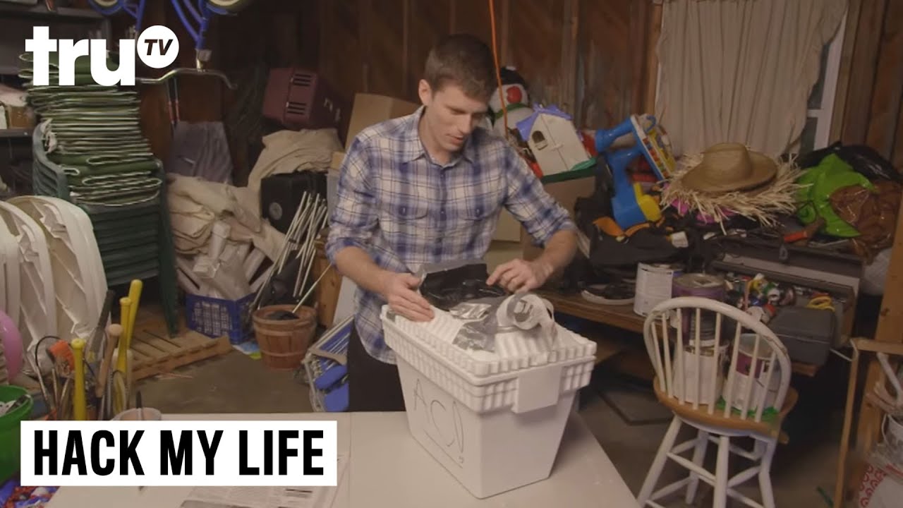 Hack My Life - Homemade Air Conditioner - YouTube