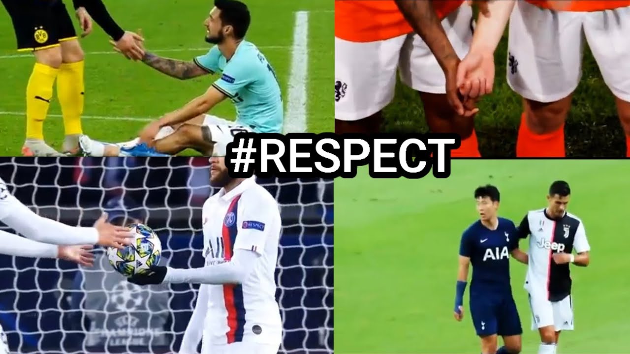 40+ Respect and Beatiful Moments in Football | #Respect - YouTube