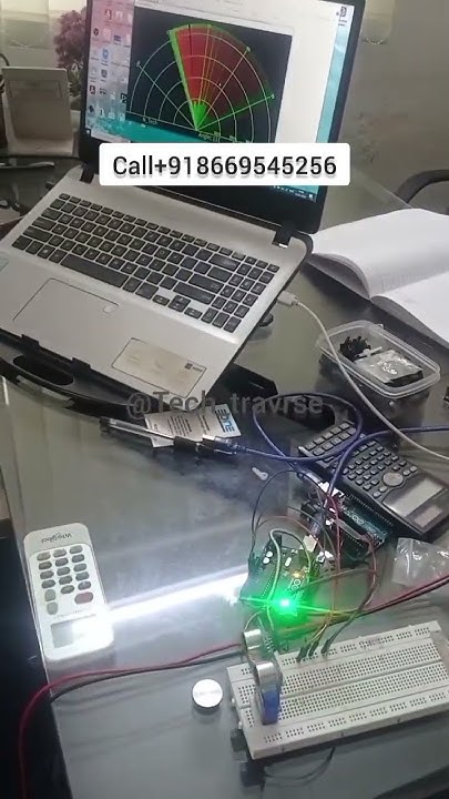 ULTRASOUND RADAR ARDUINO || ARDUINO BASED RADAR - YouTube