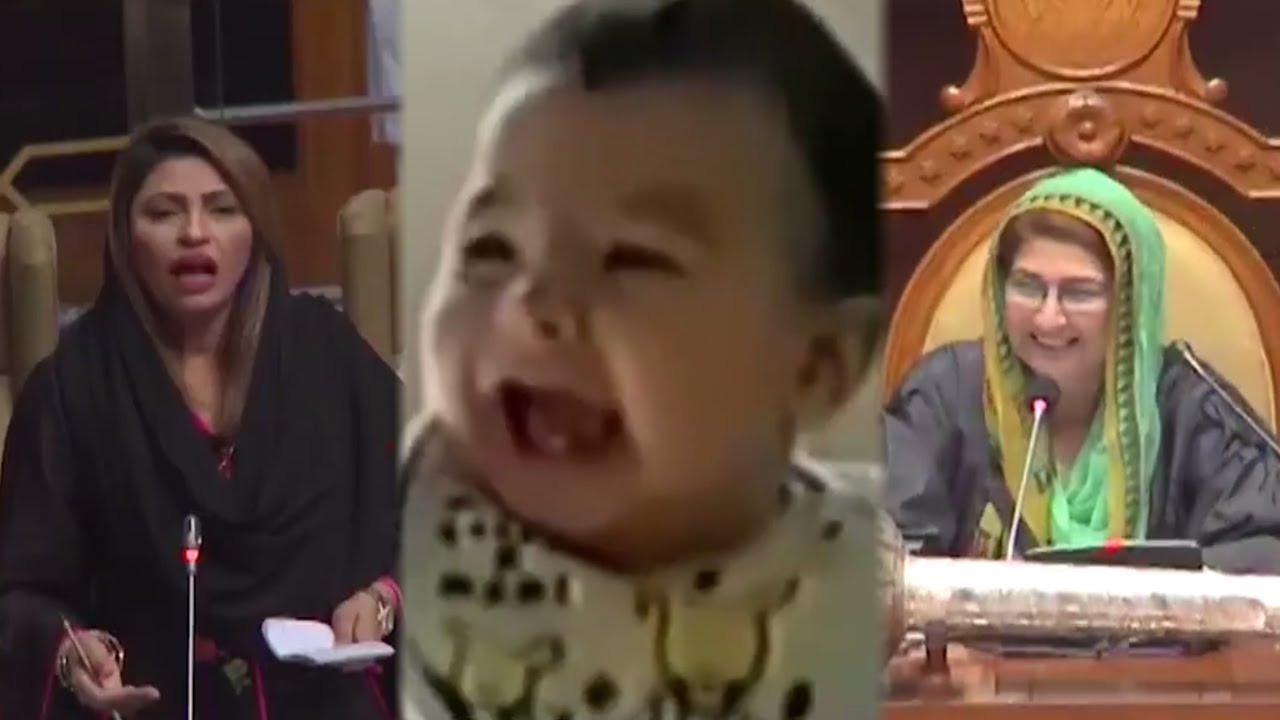 Nusrat Shaher said mother to Shehla Raza during assembly session - YouTube