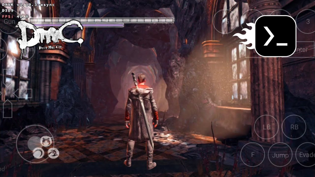 DmC: Devil May Cry 2013 Gameplay (Windows) on Android | Mobox Wine 9.1 ...