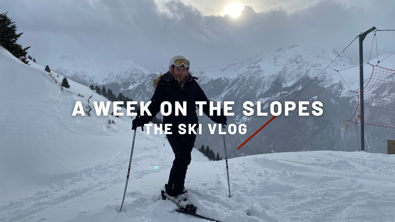 A WEEK ON THE SLOPES - SKI VLOG | PetiteElliee - YouTube