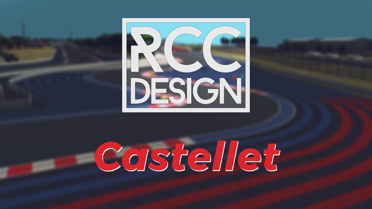 Cartoon Race Track Castellet preview - YouTube