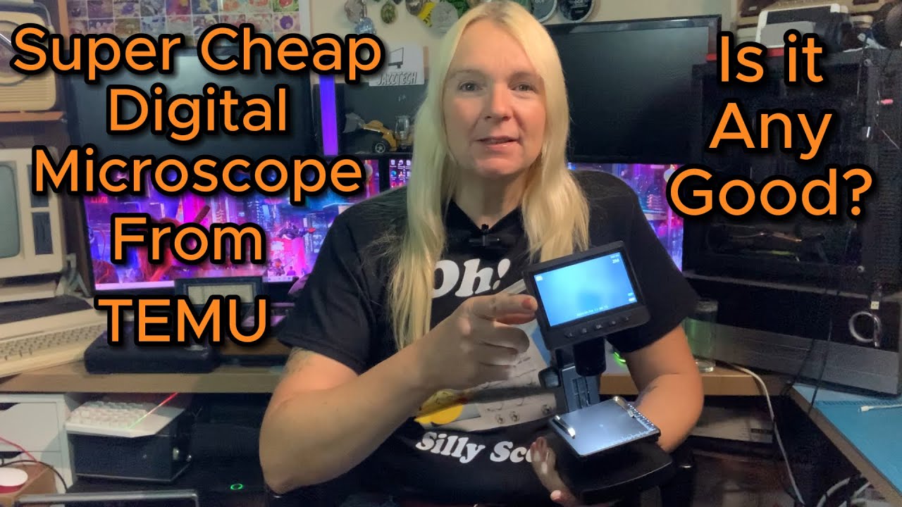 Super Cheap Temu Digital Microscope - Is this a good idea? - YouTube