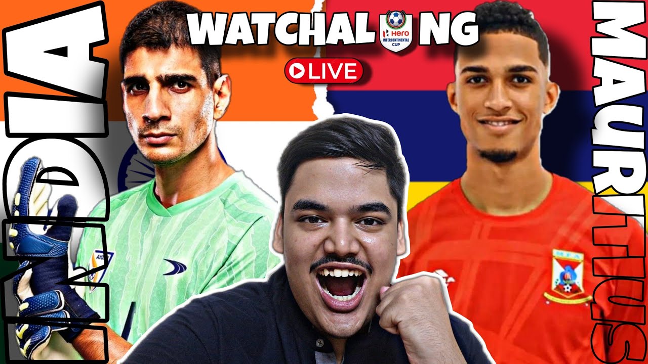 India vs Mauritius | Intercontinental Cup | Watchalong | Pratz | Road ...