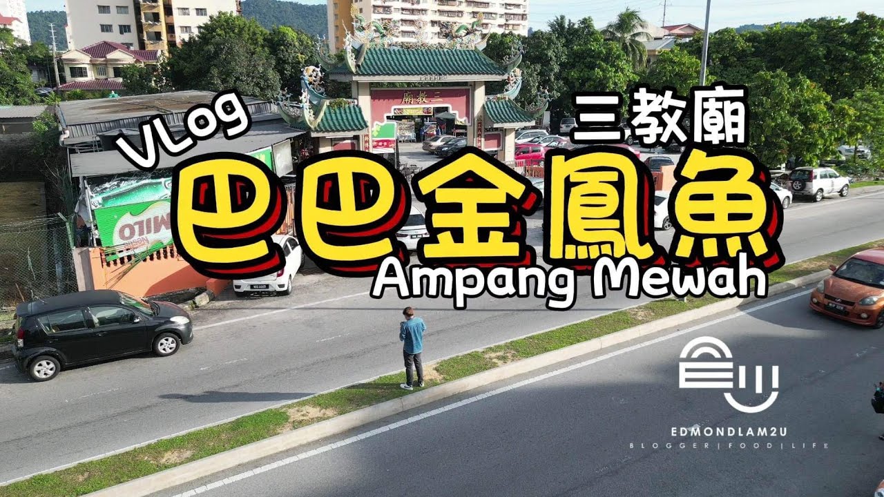 Vlog Ampang 三教庙里的金凤鱼 - YouTube
