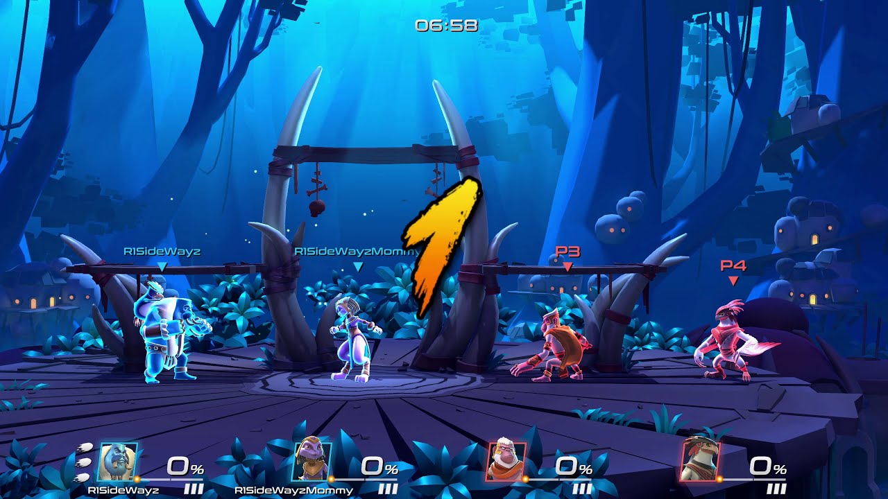 Brawlout (2018) Shared-Screen PlayStation 5 PS5 PlayStation 4 PS4 How ...