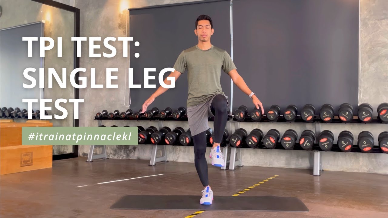TPI Test: Single Leg Test - YouTube