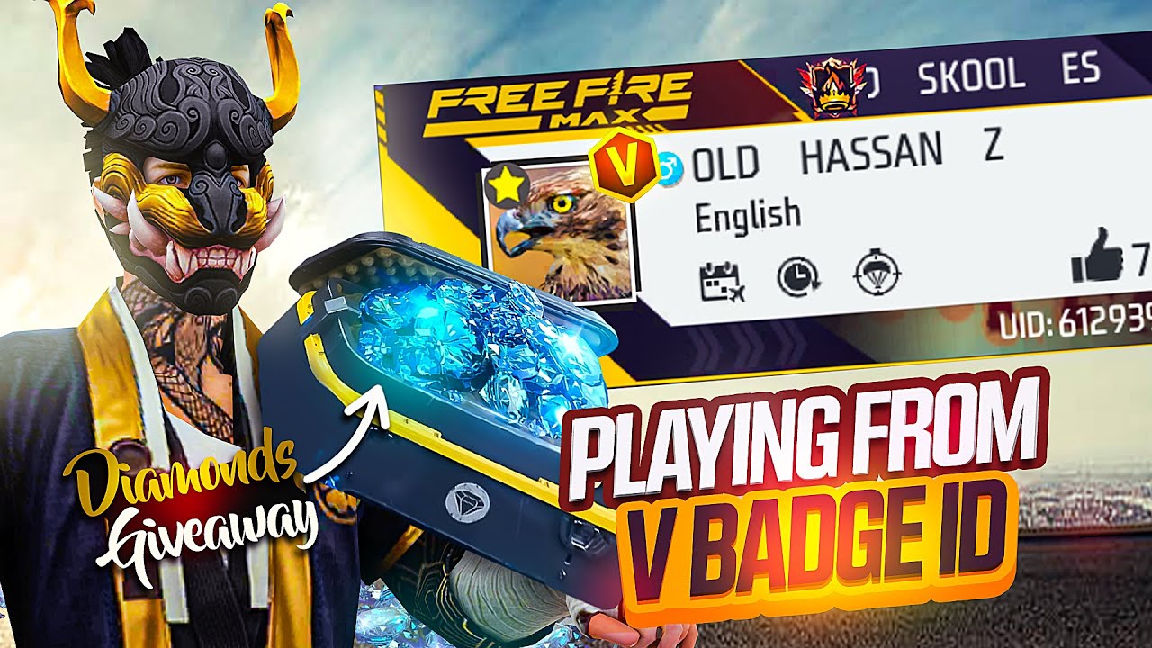 OLD HASSAN Z is live 💎Diamonds Giveaway | Garena Free Fire | - YouTube