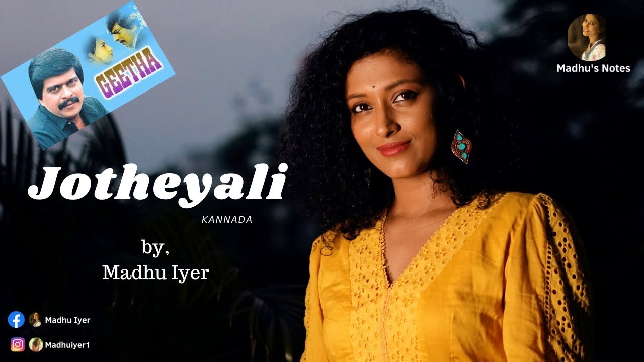 Jotheyali Jothe Jotheyali | by Madhu Iyer | Geetha | #ilayaraja #spbsongs #sjanaki #geetha ...