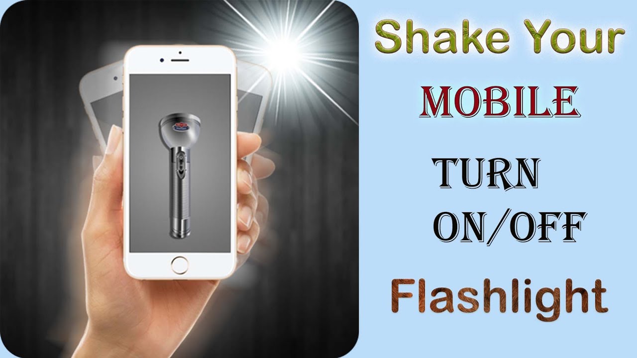 Shake Flashlight 🔦 || Easy Open Flashlight Trick || Hindi || - YouTube