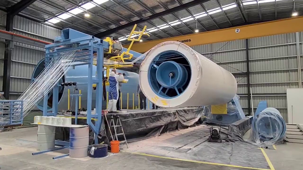 FIBREGLASS MANUFACTURING FACILITY - NEW ZEALAND - YouTube