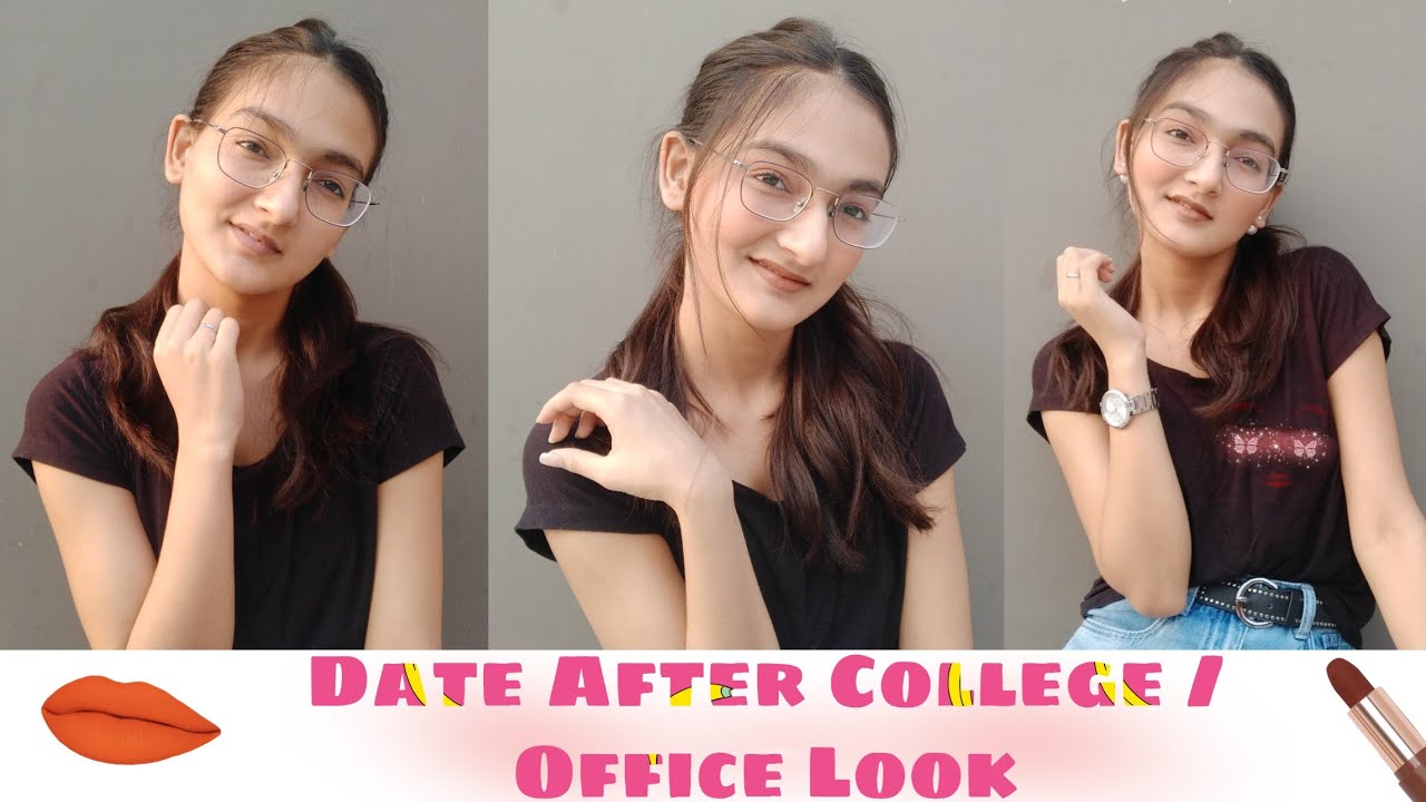 Date after College/Office Makeup look.Beginner's guide for everyday ...