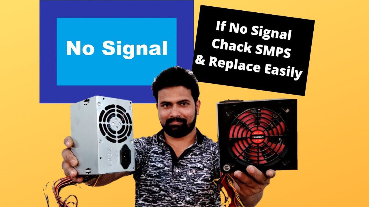 How To Check SMPS | Computer Smps Replace Basic | Computer Smps Check ...