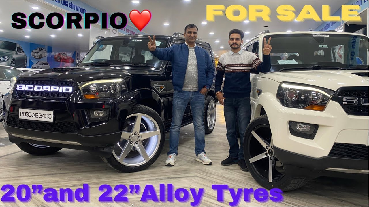 SCORPIO🚘 ️Black and White.20”and 22”Alloy Tyres.ScorpioLovers|Extra ...