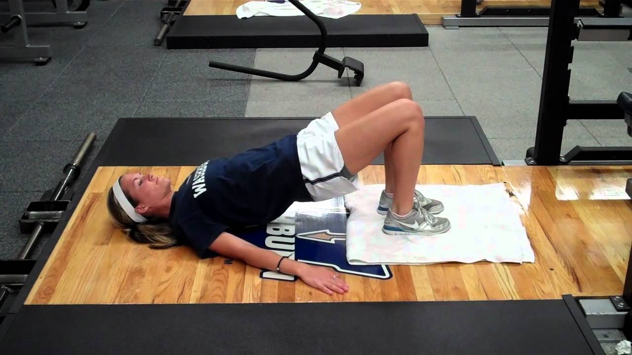WU Strength Towel Leg Curl - YouTube