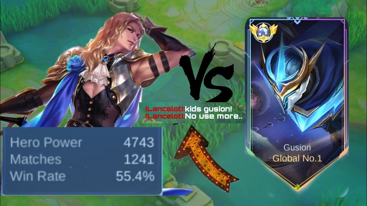 How to play GUSION.IN HOONER RANK!.with true' damege 😱 - YouTube