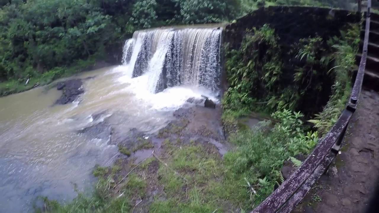 Stone Dam Waterfall, Kauai walk thru - YouTube