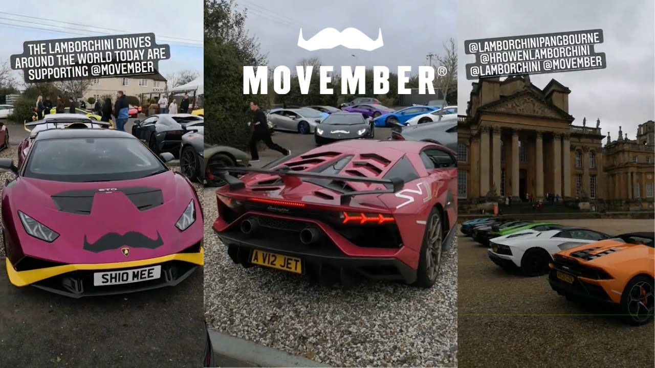 Lamborghini With mustache Event! - Shmee150 - YouTube