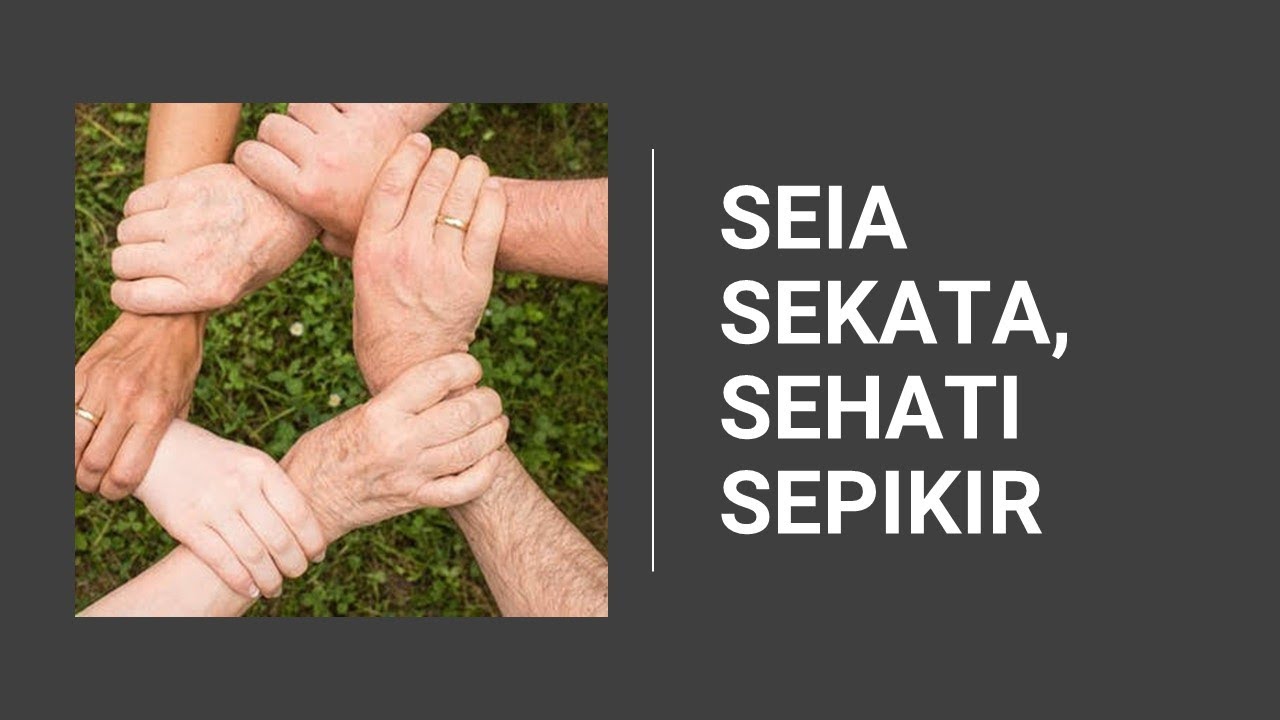 SEIA SEKATA, SEHATI SEPIKIR - Senin 22 November 2021 - Oleh Pdt. Dimas ...