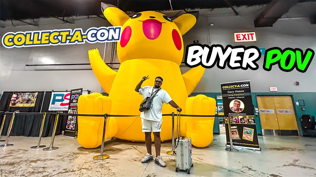 I Went To Collect-A-Con New Jersey! 🇺🇸 (BUYER POV) - YouTube