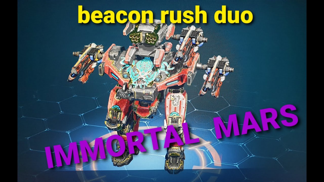 immortal mars - war robots beacon rush duo - YouTube