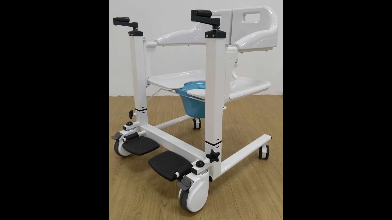 Scaun de transfer de pe pat, pt toaleta. Dispozitiv multifunctional de ...