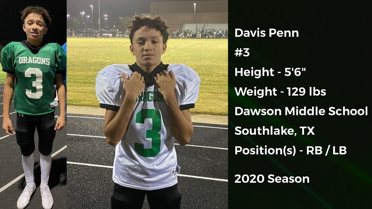 Davis Penn 2020 Highlights - YouTube