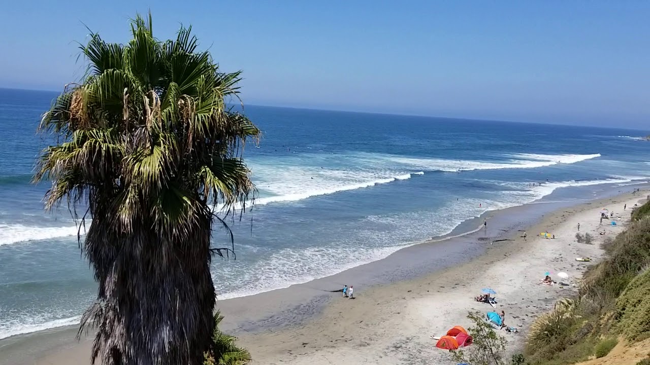 San Elijo State Beach - Pipes - Leucadia, California - YouTube