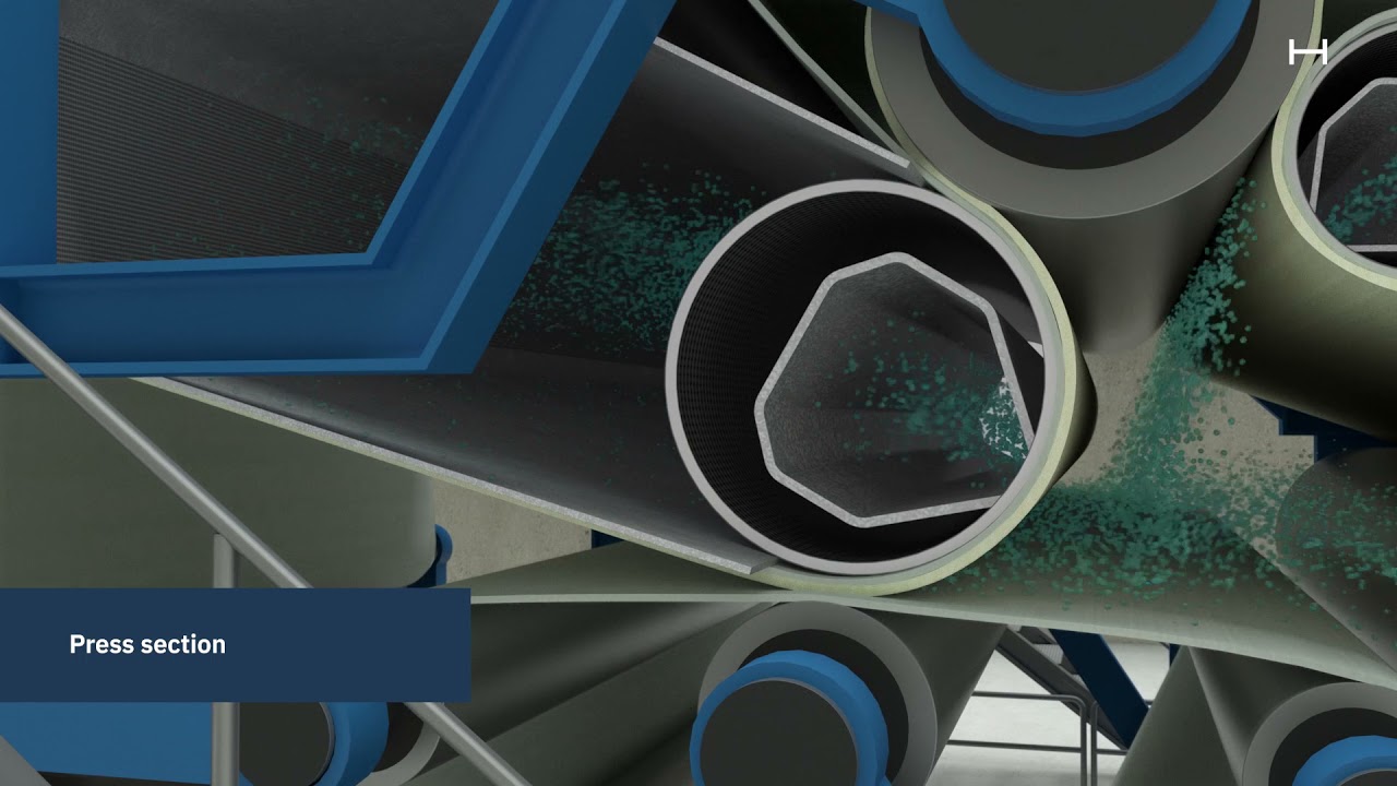 Paper production - from pulp to paper at Holmen Braviken paper mill ...