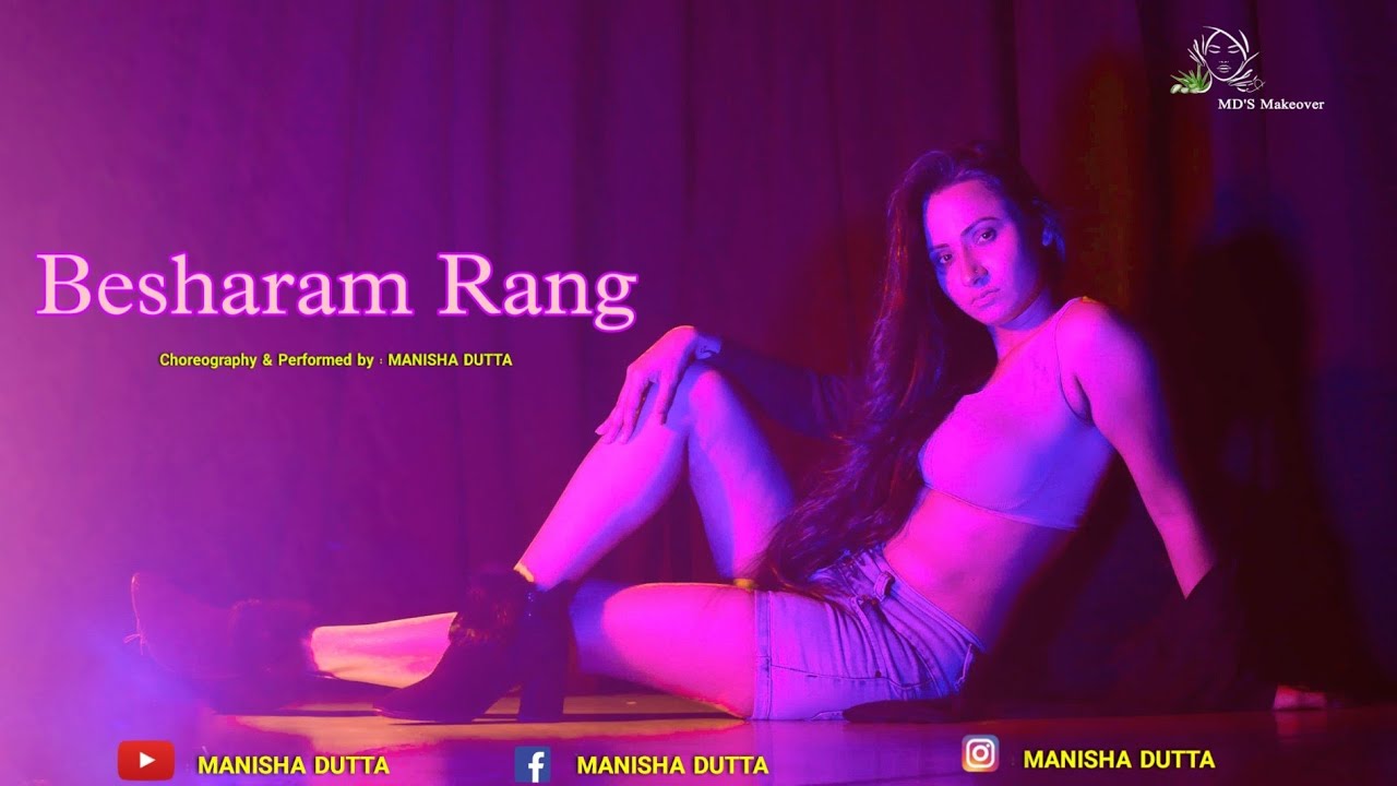 Besharam Rang / Dance Cover / Pathaan / Shahrukh & Deepika / Manisha Dutta 💃💞💃 - YouTube
