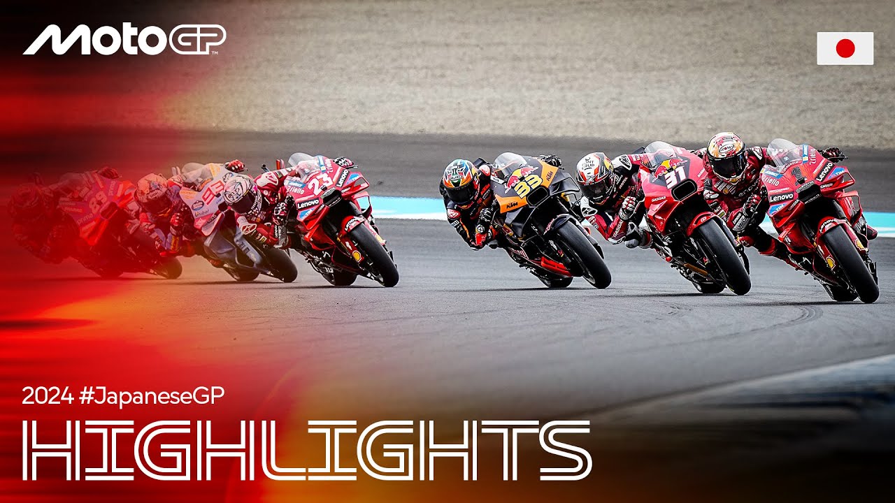 MotoGP™ Race Highlights 🔥 | 2024 #JapaneseGP - YouTube