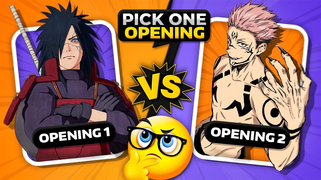 CHOOSE ONLY ONE ANIME OPENING [OLD VS NEW OPENINGS] 🎵🤔 - YouTube