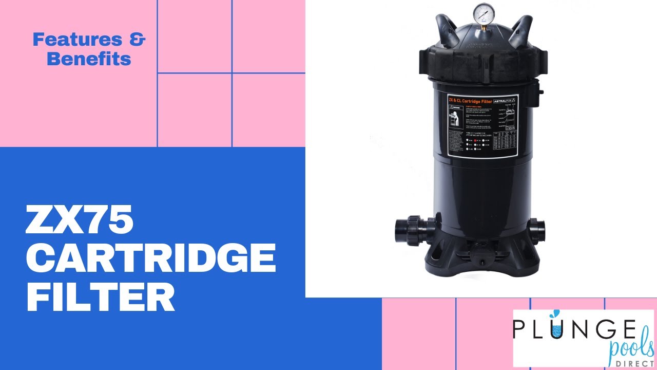 ZX75 Cartridge Filter | Plunge Pools Direct - YouTube
