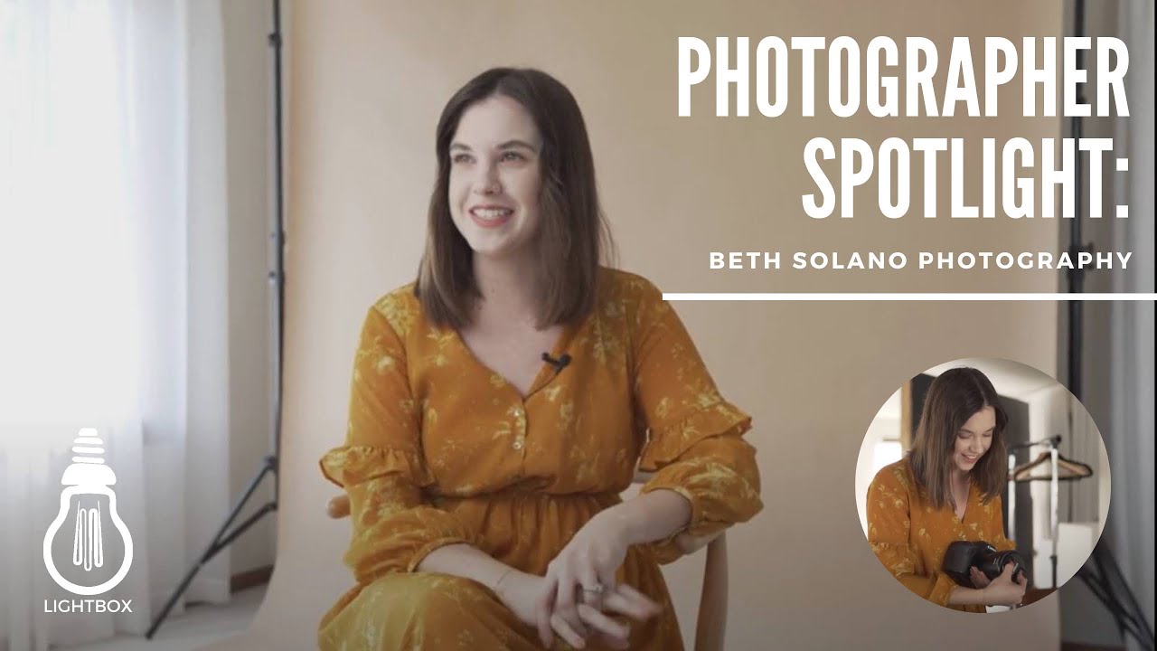 Photographer Spotlight: Beth Solano Photography - YouTube