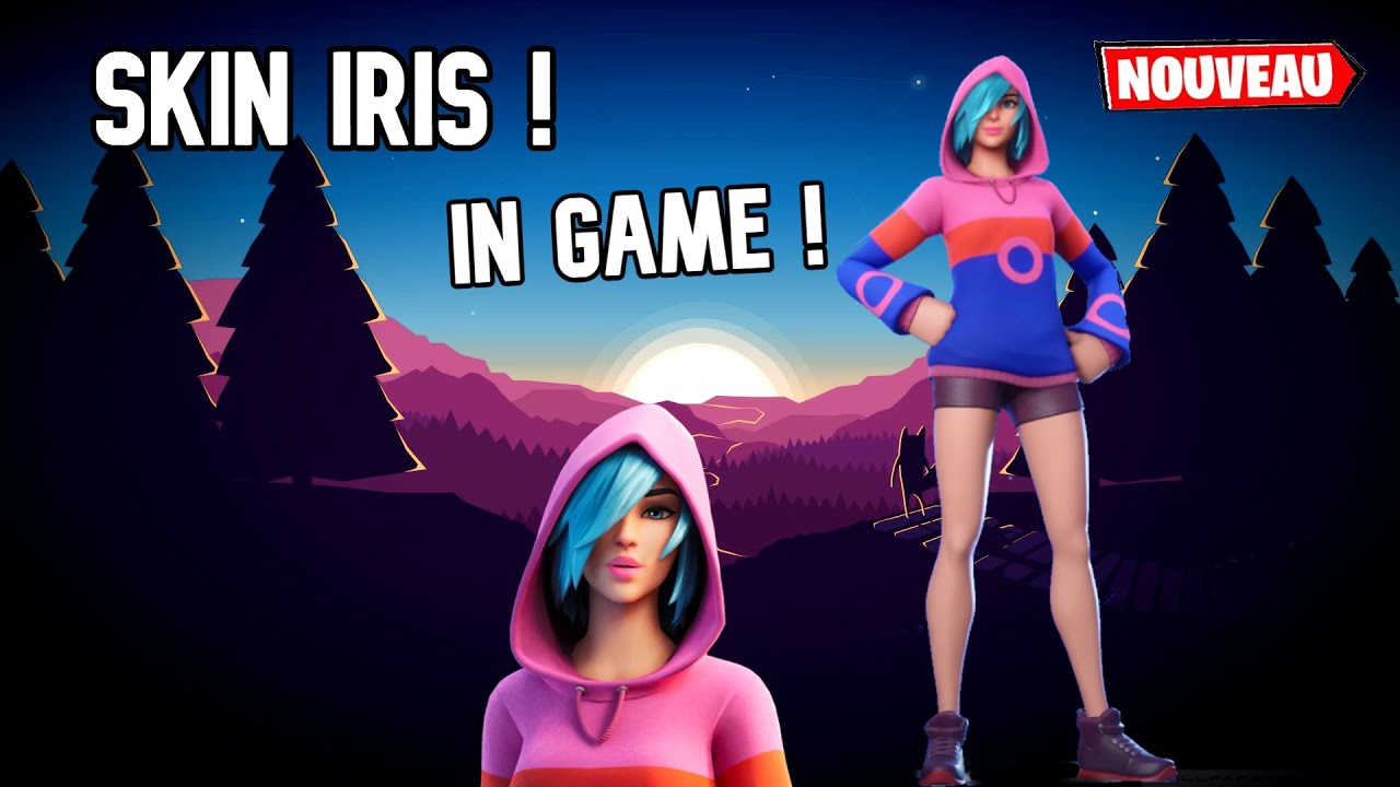 LEAK NEW SKIN "IRIS" IN GAME SUR FORTNITE ! (Gameplay) - YouTube