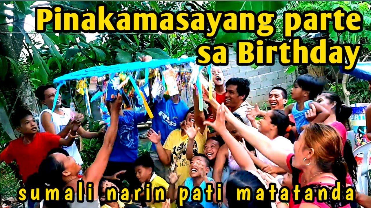 TRADITIONAL KIDS BIRTHDAY PARTY IN THE PHILIPPINES | FUNNY BIRTHDAY ...